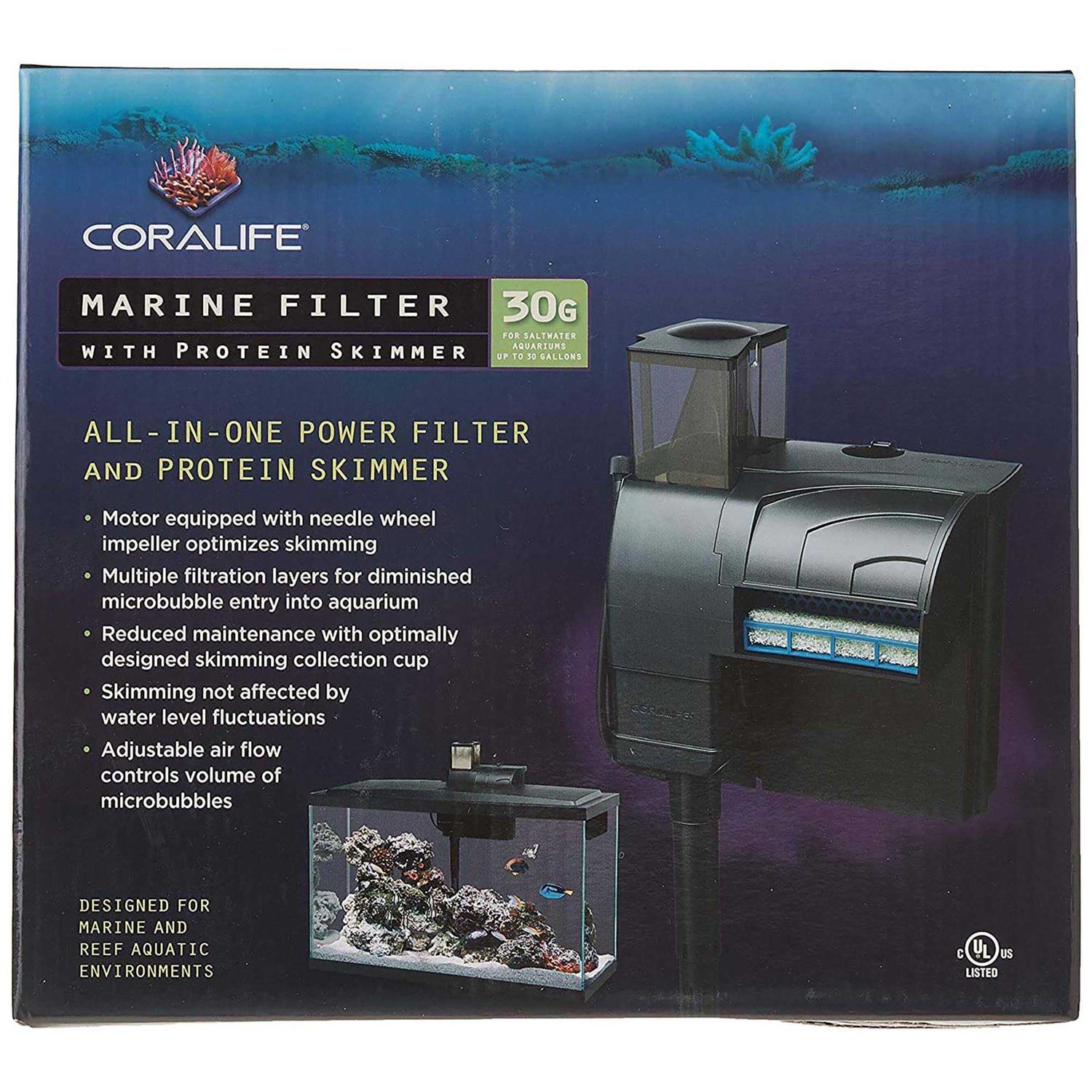 Coralife Marine Filter with Protein Skimmer - Pet Supplies online store