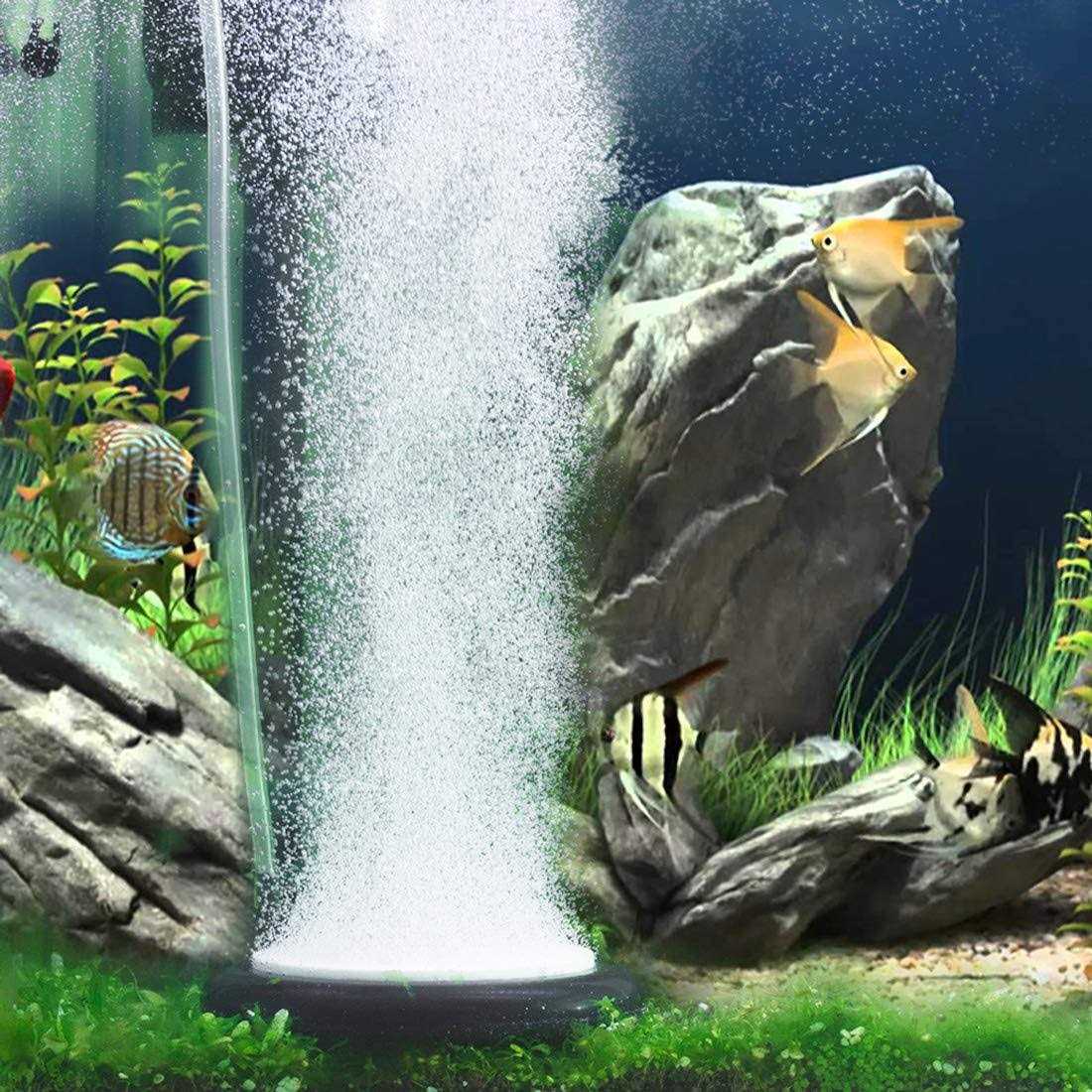 hygger Aquarium Air Stone Bubble Stone Fish Tank Oxygen Stone Ultra ...