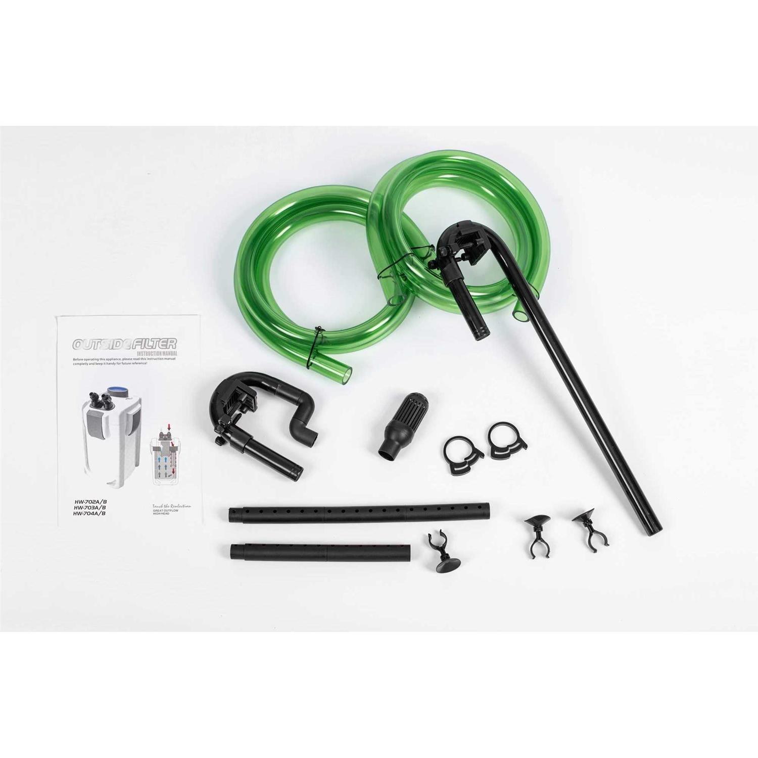 Sunsun Sun HW-704B 525 GPH 5-Stage External Canister Filter with 9W Uv ...