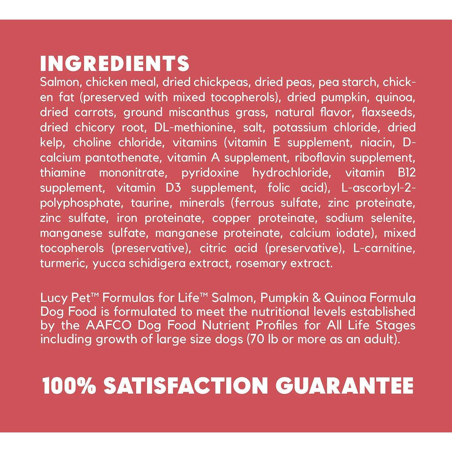 Lucy Pet Formulas for Life Salmon - Pet Supplies online store